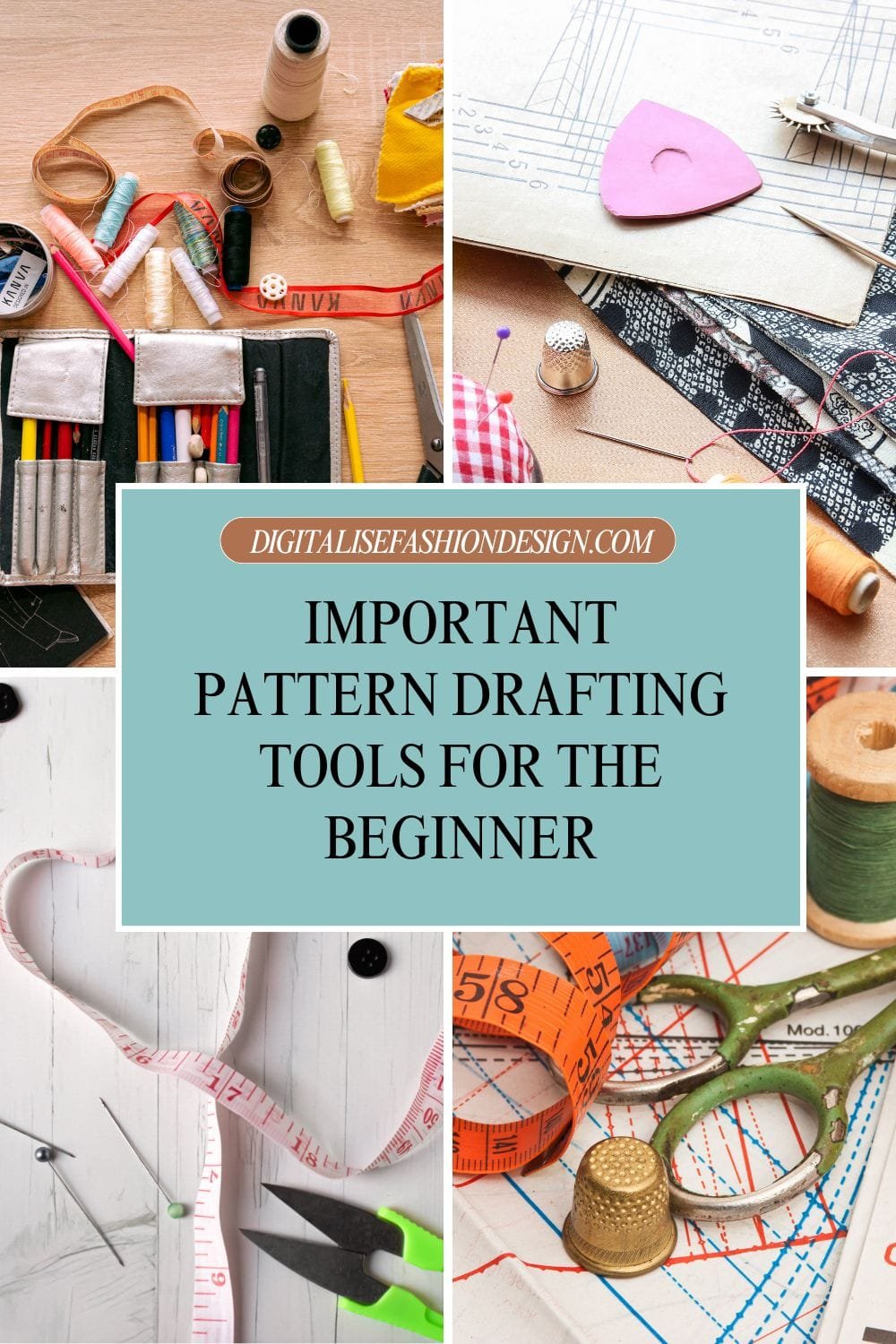 Important pattern-drafting tools for the beginner - SEWING PATTERNS