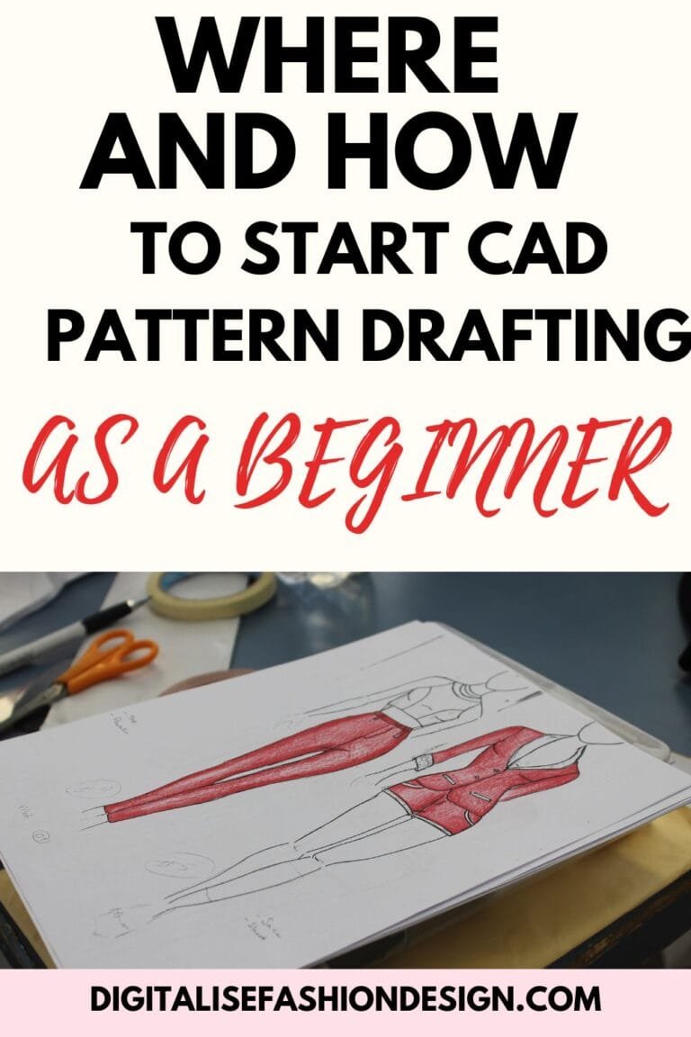 cad-pattern-drafting- for beginners where to start